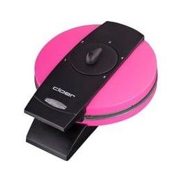 Cloer Waffeleisen 1627-11 pink/schwarz, 930 Watt