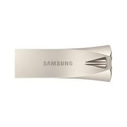 Samsung BAR Plus 256 GB Champagne Silver, USB-Stick champagner, USB-A 3.2 (5 Gbit/s) Kapazität: 256 GB Geschwindigkeit: Lesen: max. 300 MB/s Anschluss: USB-A 3.2 Gen 1 (5 Gbit/s)
