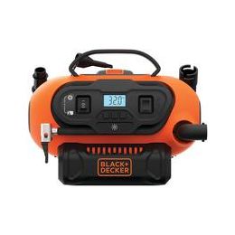 Black & Decker Akku-Kompressor BDCINF18N, 18Volt, 11bar, Luftpumpe orange/schwarz, ohne Akku und Ladeger&auml;t