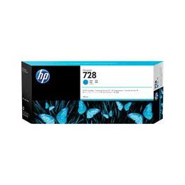 HP Tinte cyan Nr. 728 (F9K17A) Typ: Tintenpatrone Druckfarbe: Cyan Volumen: 300 ml Geeignet für: Hewlett-Packard