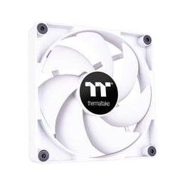 Thermaltake CT120 PC Cooling Fan White, Geh&auml;usel&uuml;fter wei&szlig;, 2er Pack, 120 mm