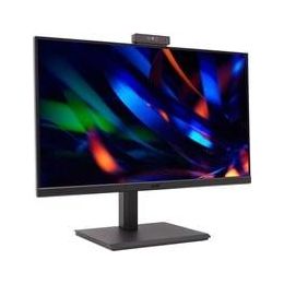 Acer Vero B277DEbmiprczxv, LED-Monitor 68.6 cm (27 Zoll), schwarz, FullHD, IPS, HDMI, DisplayPort, VGA, Pivot, USB, Webcam, 100Hz Panel Sichtbares Bild: 68,6 cm (27 Zoll) Auflösung: 1920 x 1080 Pixel Reaktionszeit: 4 ms (GtG) Format: 16:9