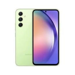 Galaxy A54 5G 256GB, Handy Awesome Lime, Android 13, Dual-SIM Display: 16,31 cm (6,4 Zoll) Prozessor: Samsung Exynos 1380 Hauptkamera: 50 MP + 12 MP + 5 MP Frontkamera: 32 MP