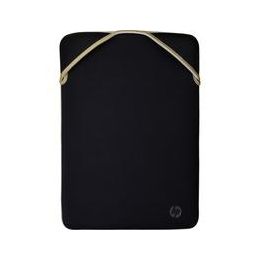 HP Wendeschutzhülle, Notebookhülle schwarz/gold, bis 39,6 cm (15,6")