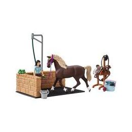 Schleich Horse Club Waschplatz mit Emily & Luna, Spielfigur Serie: Horse Club Art: Spielfigur Altersangabe: von 5 Jahren bis 12 Jahren Zielgruppe: Jugendliche, Schulkinder, Kindergartenkinder