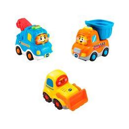 Vtech Tut Tut Baby Flitzer - 3er Set Baustellenfahrzeuge, Spielfahrzeug