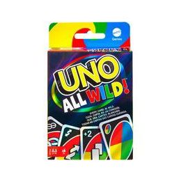 Mattel UNO All Wild, Kartenspiel Spieleranzahl: 2 - 10 Spieler Altersangabe: ab 7 Jahren Serie: UNO