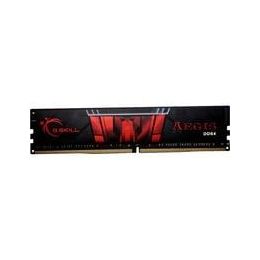G.Skill DIMM 8 GB DDR4-3000 , Arbeitsspeicher schwarz, F4-3000C16S-8GISB, Aegis, INTEL XMP