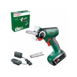 Bosch Akku-S&auml;ge NanoBlade UniversalCut 18V-65, 18Volt, Kettens&auml;ge gr&uuml;n/schwarz, Li-Ionen Akku 2,5Ah, POWER FOR ALL ALLIANCE