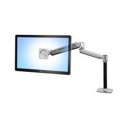 Ergotron LX HD Sitz-Steh-Tischmontage-LCD-Arm, Monitorhalterung silber/schwarz