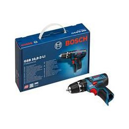 Bosch Akku-Schlagbohrschrauber GSB 12V-15 solo Professional, 12 Volt blau/schwarz, ohne Akku und Ladeger&auml;t