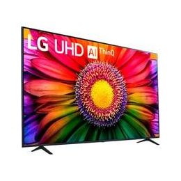 LG 75UR80006LJ, LED-Fernseher 189 cm (75 Zoll), schwarz, UltraHD/4K, HDR, HDMI, Triple Tuner