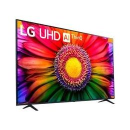 LG 50UR80006LJ, LED-Fernseher 126 cm (50 Zoll), schwarz, UltraHD/4K, SmartTV, Triple Tuner Sichtbares Bild: 126 cm (50") Auflösung: 3840 x 2160 Pixel Format: 16:9