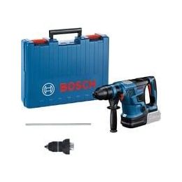 Bosch Akku-Bohrhammer GBH 18V-34 CF Professional solo blau/schwarz, Bluetooth Modul, ohne Akku und Ladegerät, im Koffer Leistung/Spannung: Akku-Betrieb, 18Volt Drehzahl: 500 U/min Schlagenergie: 5,8 Joule Werkzeug-Aufnahme: SDS-plus