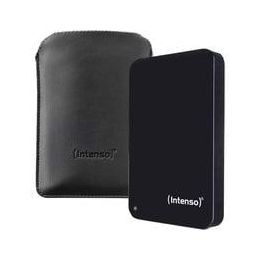 Intenso Memory Drive 2,5" USB 3.0 1 TB, Externe Festplatte schwarz Kapazität: 1 TB ms/Cache/U: -/-/5.400 U/min Datentransferrate: Lesen: 85 MB/s, Schreiben: 75 MB/s