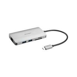 Kensington UH1400P, Dockingstation silber, USB-C, HDMI, USB-A