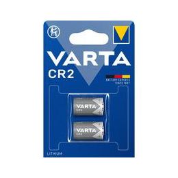 Varta CR2, Batterie 2 Stück, CR2 Technologie: Lithium Anzahl: 2 Stück Typ: CR2 Bezeichnung: CR2