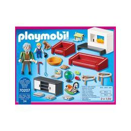 Playmobil 70207 Dollhouse Gemütliches Wohnzimmer, Konstruktionsspielzeug Serie: Dollhouse Teile: 36 -teilig Altersangabe: ab 4 Jahren Material: Kunststoff