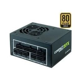 CHIEFTEC CSN-450C 450W, PC-Netzteil schwarz, 2x PCIe, Kabel-Management, 450 Watt