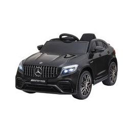 Jamara Ride-on Mercedes-Benz AMG GLC 63 S Coupé, Kinderfahrzeug schwarz, 12V Bauweise: Vierrädrig Altersangabe: von 36 Monaten bis 6 Jahren Zielgruppe: Kindergartenkinder