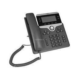 Cisco IP Phone CP-7841, VoIP-Telefon dunkelgrau Telefontyp: VoIP (SIP) Verbindung: Kabelgebunden Freisprechen: Ja