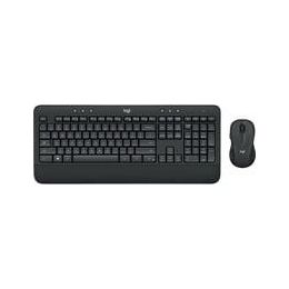 Logitech MK545 Advanced, Desktop-Set schwarz, DE-Layout