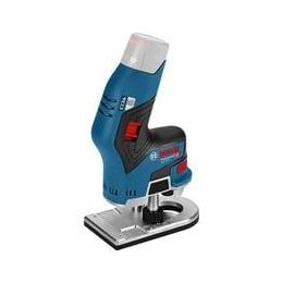 Bosch Akku-Kantenfräse GKF 12V-8 Professional solo, 12Volt, Fräsmaschine blau/schwarz, ohne Akku und Ladegerät Leistung: Akku-Betrieb, 12Volt Drehzahl max.: 13.000 U/min Fräserdurchmesser, max.: 36 mm