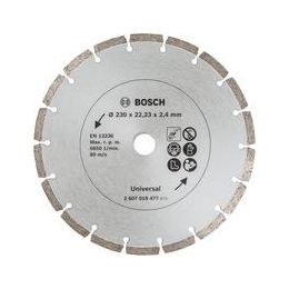 Bosch Diamanttrennscheibe Universal, &Oslash; 230mm 2 St&uuml;ck, Bohrung 22,23mm