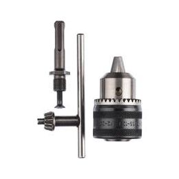 Bosch Bohrfutter 1,5 - 13mm, mit SDS-plus Adapter Zahnkranzbohrfutter mit Schl&uuml;ssel