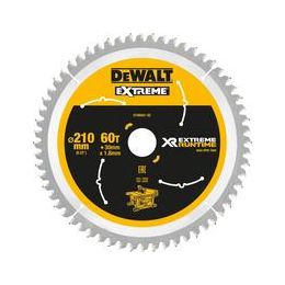 Dewalt Kreissägeblatt XR EXTREME RUNTIME DT99567, Ø 210mm, 60Z Bohrung 30mm, für Akku-Tischsägen Materialeignung: Holz Maße: Ø 210 mm Bohrung: 30 mm