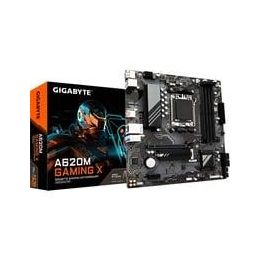 Gigabyte A620M GAMING X, Mainboard schwarz/grau