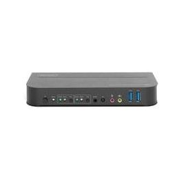 Digitus KVM-Switch 2-Port 4K60Hz schwarz