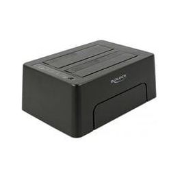 Delock USB-C Dockingstation schwarz, USB-C, Klonfunktion, HDD, SSD