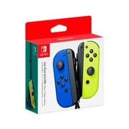 Nintendo Joy-Con 2er-Set, Bewegungssteuerung blau/neon-gelb Anschluss: Bluetooth Verbindung: Funk Rumble (Vibration): Ja