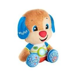 Fisher-Price Lernspaß Riesen Hündchen, Kuscheltier mehrfarbig Größe: Breite: 22 cm x Höhe: 40 cm x Länge: 17,5 cm Material: Stoff Altersangabe: ab 18 Monaten Zielgruppe: Kleinkinder