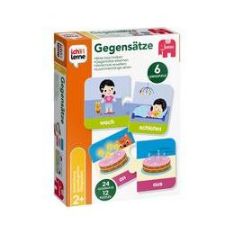 Jumbo Ich lerne - Gegensätze, Lernspiel Serie: Ich lerne Art: Lernspiel Altersangabe: ab 24 Monaten Zielgruppe: Kleinkinder, Kindergartenkinder