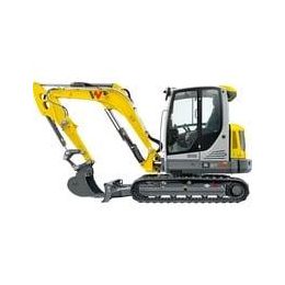 Siku SUPER Wacker Neuson ET65 Kettenbagger, Modellfahrzeug gelb/grau