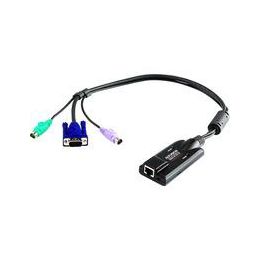Aten KA7120, Kabel schwarz USB-Hub: nicht vorhanden