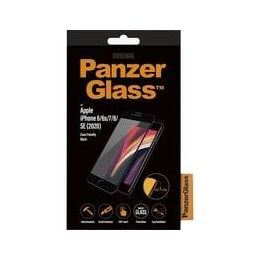 PanzerGlass Displayschutz, Schutzfolie schwarz, iPhone SE (3./2.Generation), iPhone 8/7, iPhone 6S/6 geeignet für: Handy Kompatibel zu: iPhone SE (3./2.Generation), iPhone 8/7, iPhone 6S/6 Material: Glas Beschaffenheit: Glänzend