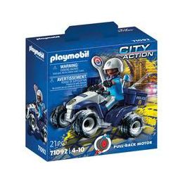 Playmobil 71092 City Action Polizei-Speed Quad, Konstruktionsspielzeug Serie: City Action Teile: 21 -teilig Altersangabe: von 4 Jahren bis 10 Jahren Material: Kunststoff