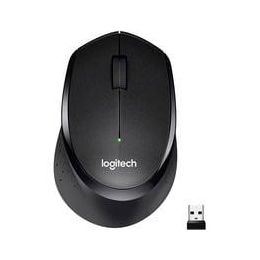 Logitech M330 Silent Plus, Maus schwarz