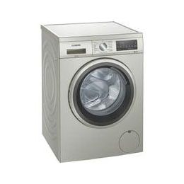 Siemens WU14UTS9 iQ500, Waschmaschine silber/inox Kapazität: 9 kg Drehzahl max.: 1.400 U/min Dauer Standardprogramm: 3 h: 48 min Öffnung: Frontlader