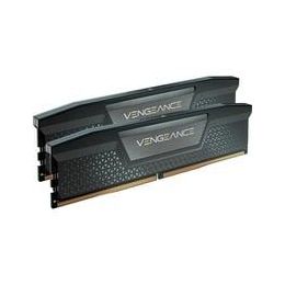 Corsair DIMM 64 GB DDR5-6000 (2x 32 GB) Dual-Kit, Arbeitsspeicher schwarz, CMK64GX5M2B6000C30, Vengeance, INTEL XMP