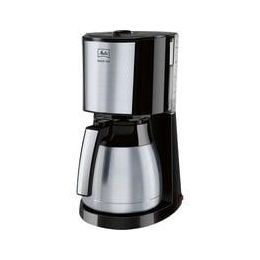 Melitta Enjoy Top Therm, Filtermaschine schwarz Kapazität: 15 Tassen/1,25 Liter Verbrauch: 1.080 Watt (Betrieb) Kanne: Thermo: 1 Abmessungen: 188 x 355 x 230 mm