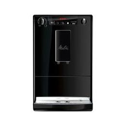 Melitta Caffeo Solo E 950-322, Vollautomat schwarz, Pure Black Kapazität: 1,2 Liter Verbrauch: 1.400 Watt (Betrieb) Fassungsvermögen: 125 g Bohnenbehälter: 1