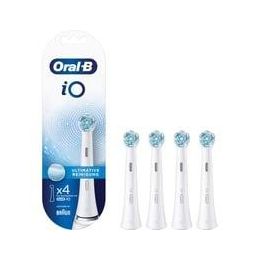 Braun Oral-B iO Ultimative Reinigung 4er, Aufsteckbürste weiß Packungsinhalt: 4 Stück Kompatibel zu: Oral-B iO Bürstenkopf: Rund
