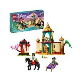 Lego 43208 Disney Princess Jasmins und Mulans Abenteuer, Konstruktionsspielzeug Serie: Disney Princess Teile: 176 -teilig Altersangabe: ab 5 Jahren Material: Kunststoff