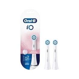 Braun Oral-B iO Sanfte Reinigung 2er, Aufsteckbürste weiß Packungsinhalt: 2 Stück Kompatibel zu: Oral-B iO Bürstenkopf: Rund