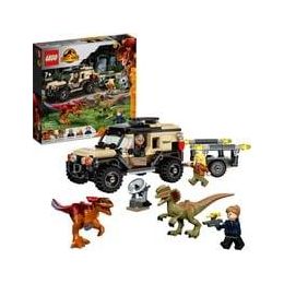 Lego 76951 Jurassic World Pyroraptor & Dilophosaurus Transport, Konstruktionsspielzeug Serie: Jurassic World Teile: 254 -teilig Altersangabe: ab 7 Jahren Material: Kunststoff