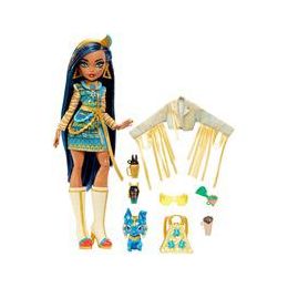 Mattel Monster High Cleo de Nile, Puppe Serie: Monster High Art: Puppe Altersangabe: ab 4 Jahren Zielgruppe: Schulkinder, Kindergartenkinder